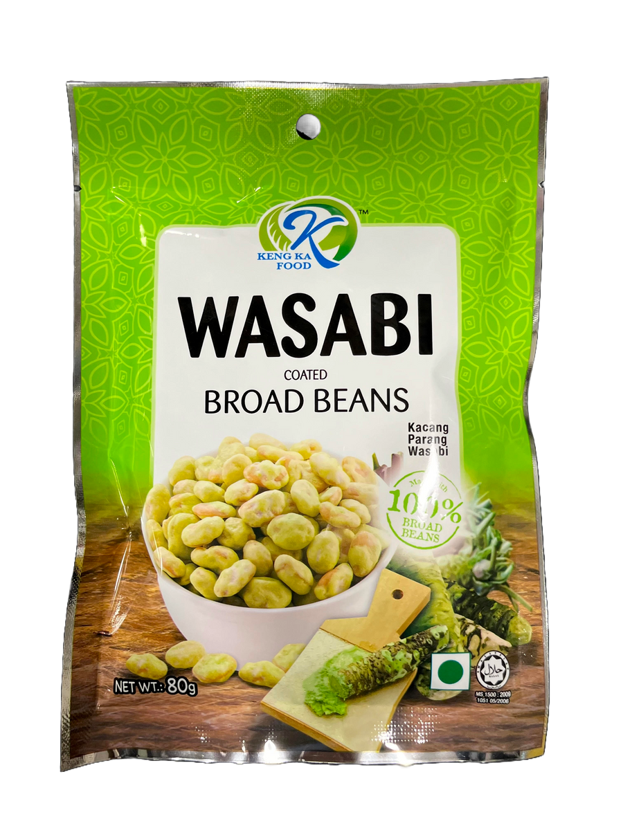 Wasabi Broad Beans 80g – Eat Shop by Eat Sushi Cammeray