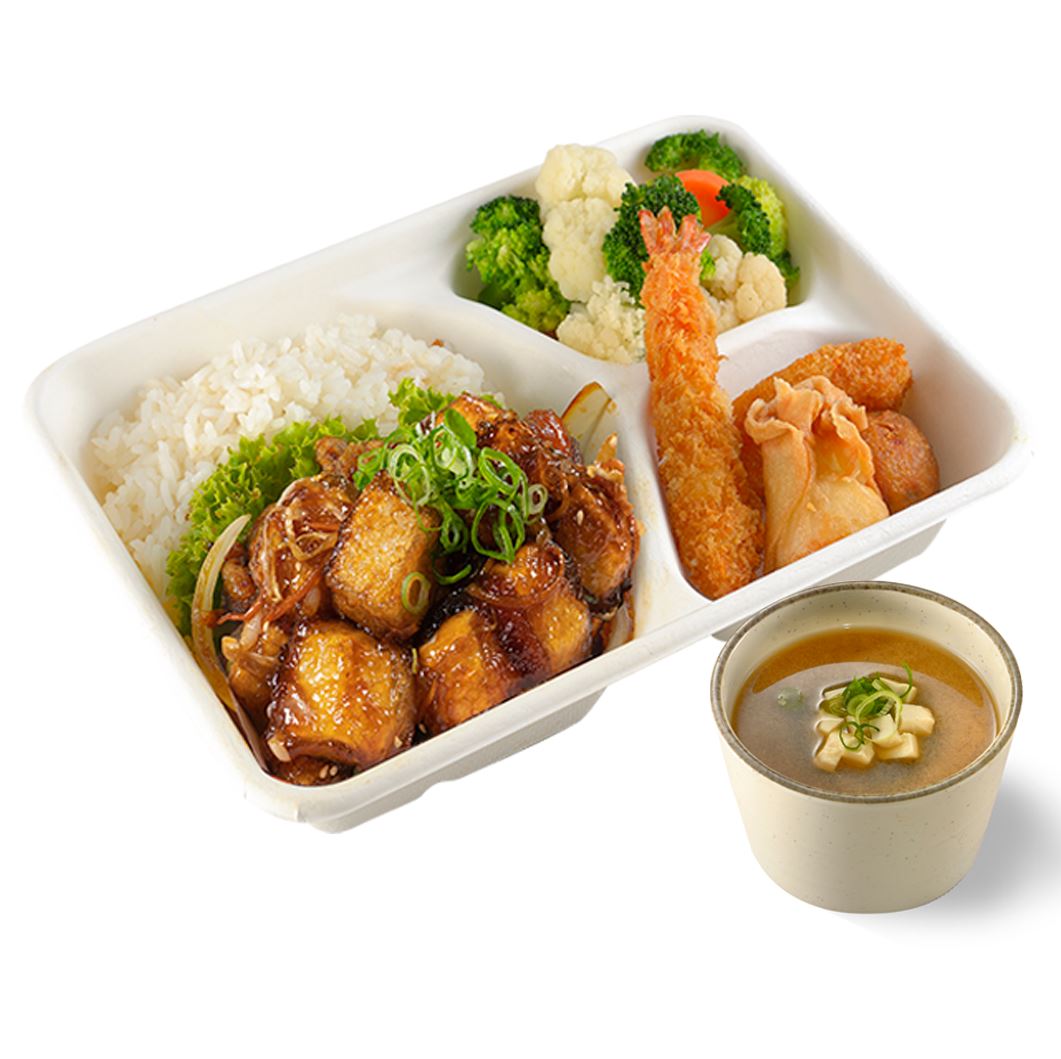[W2] Teriyaki Tofu Bento – Eat Shop by Eat Sushi Cammeray